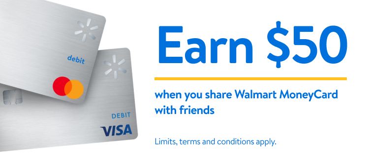 Walmart MoneyCard Referral Program